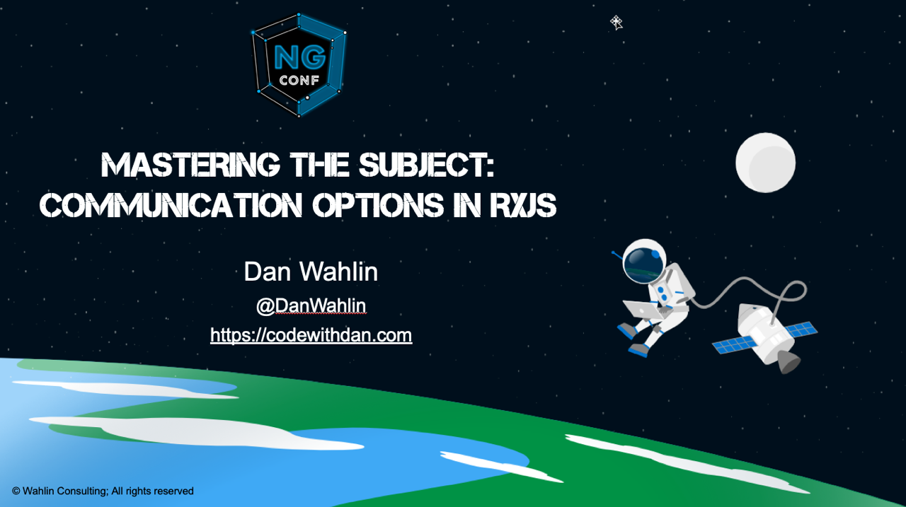 ng-conf Talk: Mastering the Subject – Communication Options in RxJS ... ng-conf Talk: Mastering the Subject – Communication Options in RxJS ...