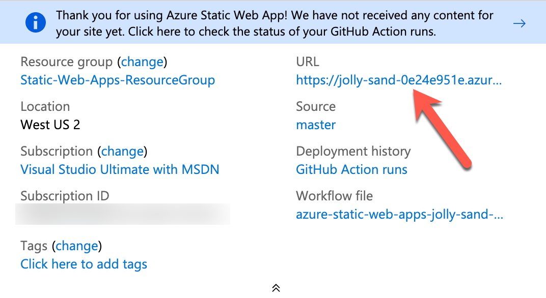 Getting Started With Azure Static Web Apps Code With Dan Blog