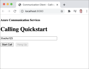 Azure Communications Voice Calling QuickStart – Code with Dan Blog